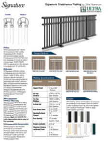 Literature for Fences, Gates and Railing